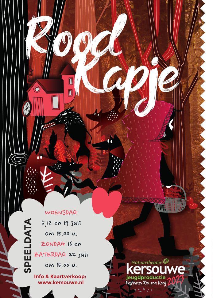 Jeugdtheater Kersouwe brengt stoere versie van Roodkapje: ‘Hilarisch en ...