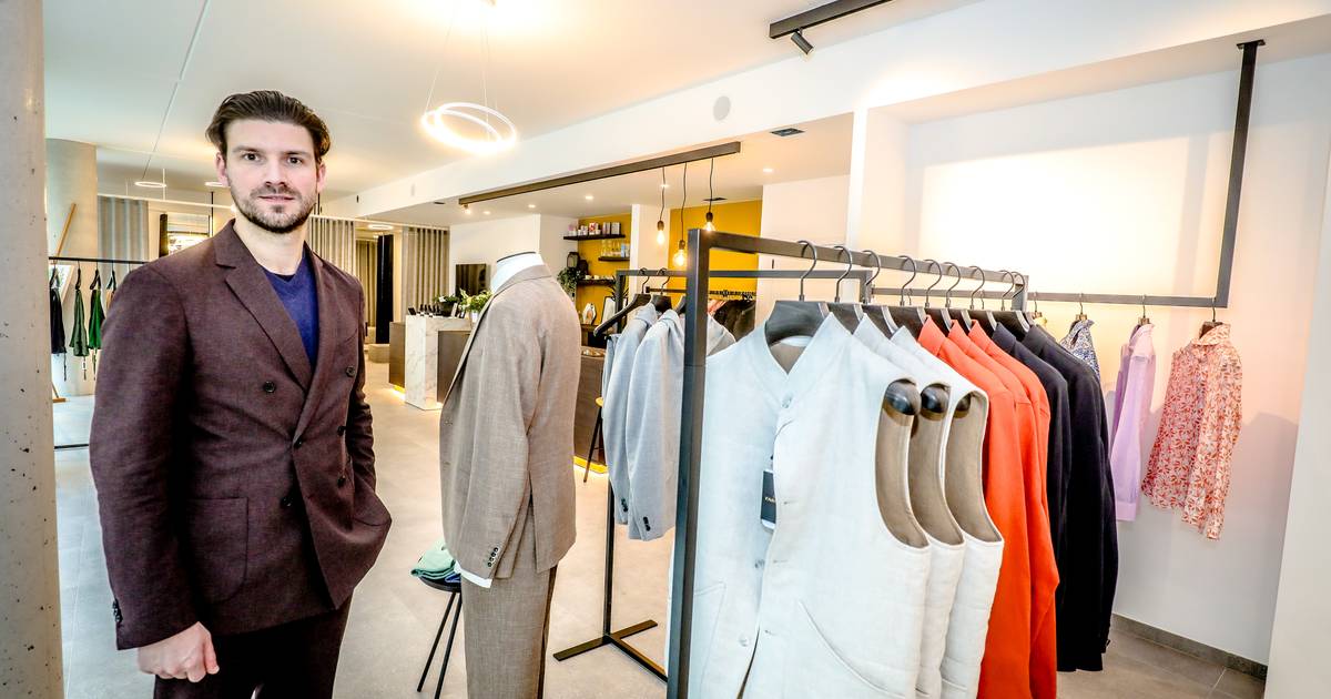 NET OPEN. Jens (32) verkoopt duurzame kledij in House of Tailors: “Alle ...