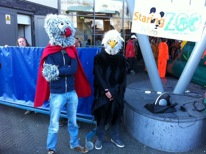 Examenstunt: Staring College Lochem omgetoverd tot Staring Zoo | Lochem ...