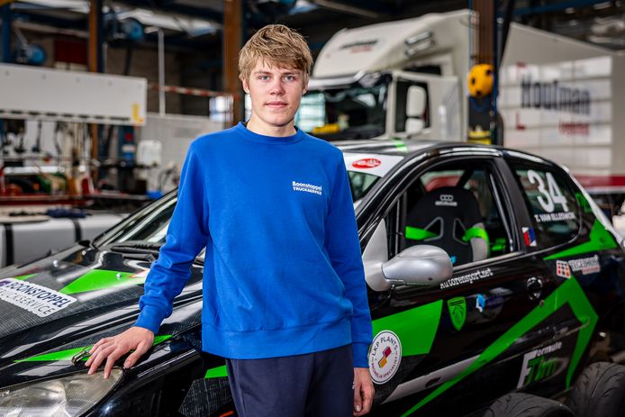 Tim is pas 15, maar hij racet nu al tegen volwassenen: ‘Uiteindelijk is ...