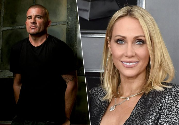 'Prison Break'-ster Dominic Purcell verloofd met moeder van Miley Cyrus ...