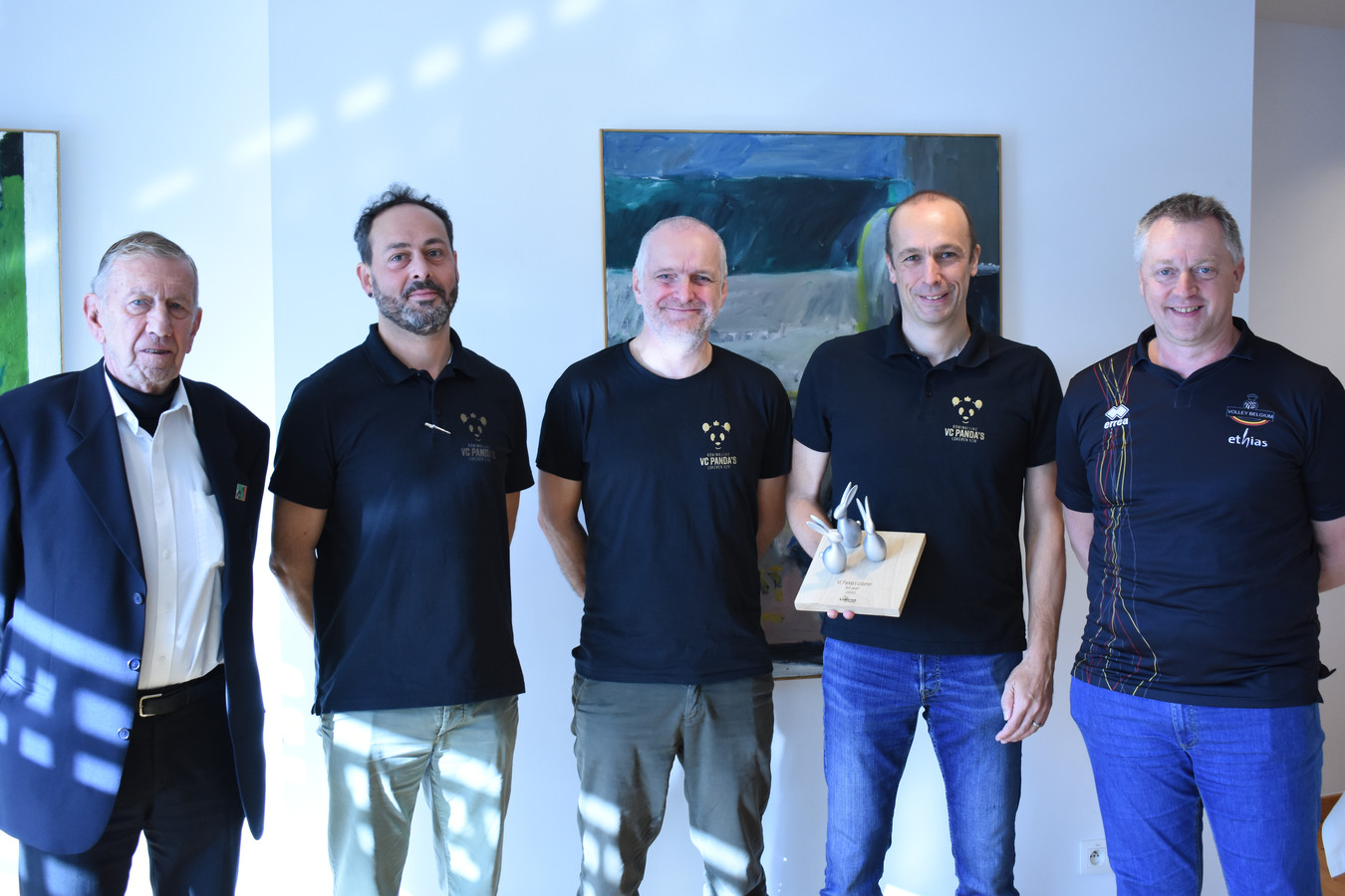 Stad huldigt volleybalclub Panda’s voor 50-jarig bestaan | Foto | hln.be