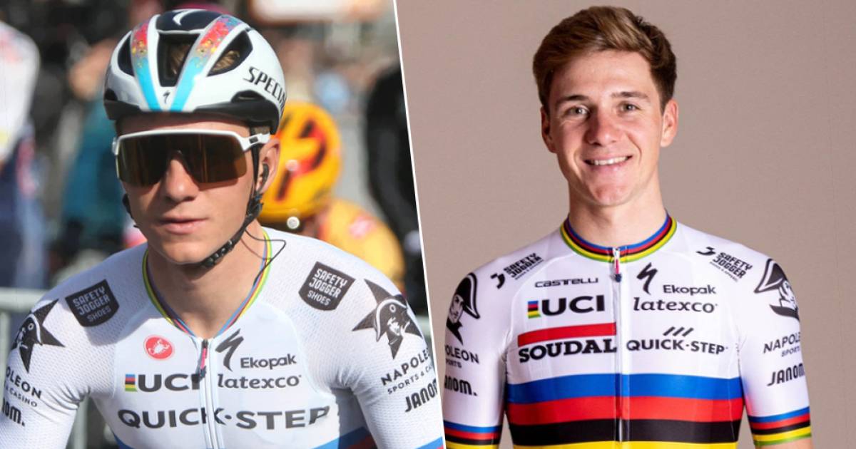De nieuwe regenboogtrui van Remco Evenepoel zorgt voor reuring: wat is ...