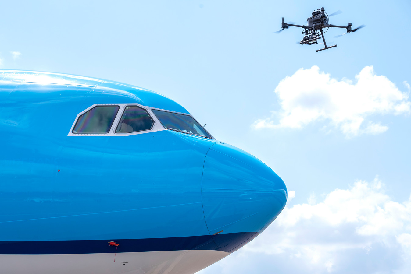 Complete Airbus met drone geïnspecteerd: ‘Sneller en veiliger dan ...