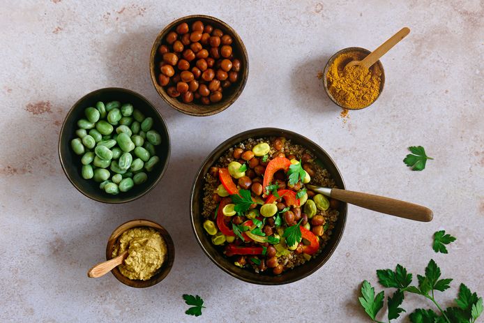 Wat Eten We Vandaag: Kapucijnerschotel met tuinbonen en quinoa | Koken ...