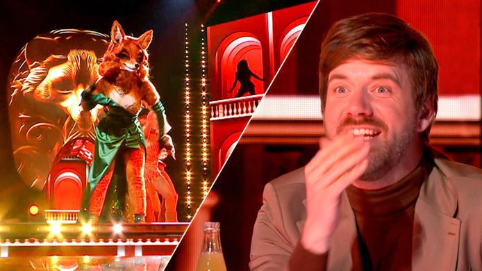 KIJK. Dat liep bijna fout: Foxy Lady valt nét niet van podium in ‘The ...