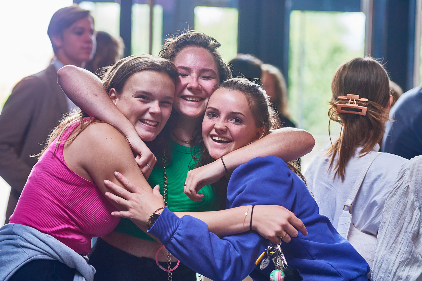 Geslaagd! En dus blijdschap op Gymnasium Bernrode; coronatijd laat niet ...