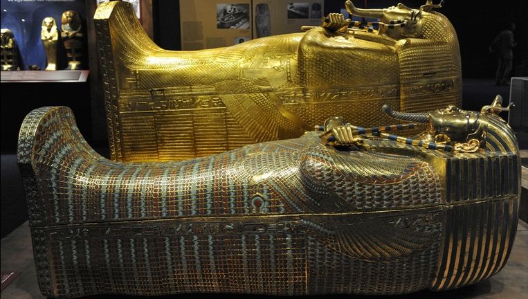 Toetanchamon en zijn schatten strijken neer in Brussel | De Morgen
