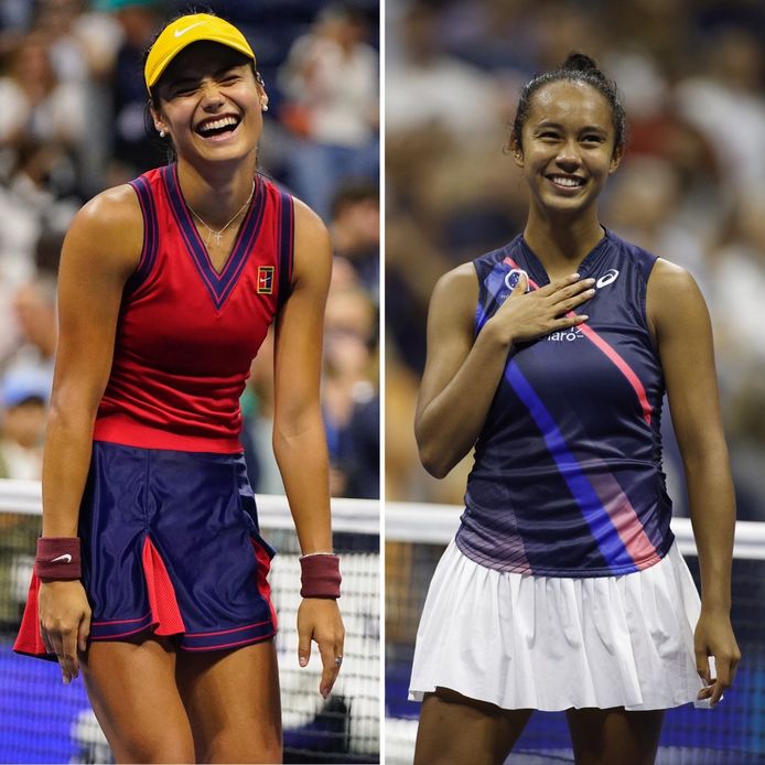 ‘Historische finale’ op US Open tussen onbevreesde tieners: ‘Ik heb nog ...