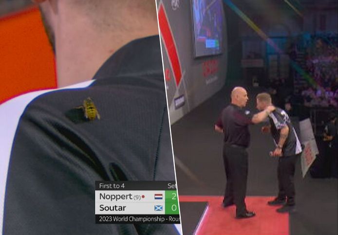 Uitgeschakelde Danny Noppert van slag na ‘wespincident’, Alan Soutar ...