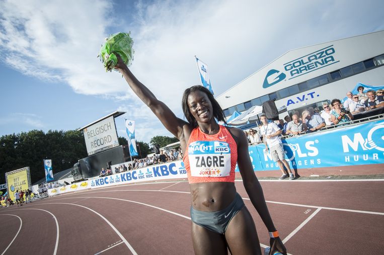 Anne Zagré snelt naar Belgisch record 100m horden | De Morgen