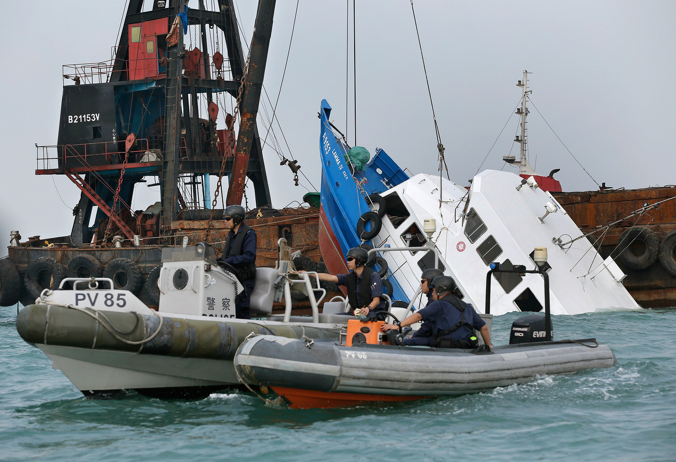 37 morts dans une collision maritime à Hong Kong | Foto | 7sur7.be