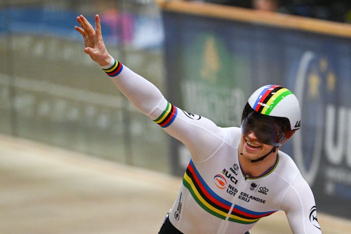 Harrie Lavreysen ook de snelste op de keirin, brons voor Jeffrey ...
