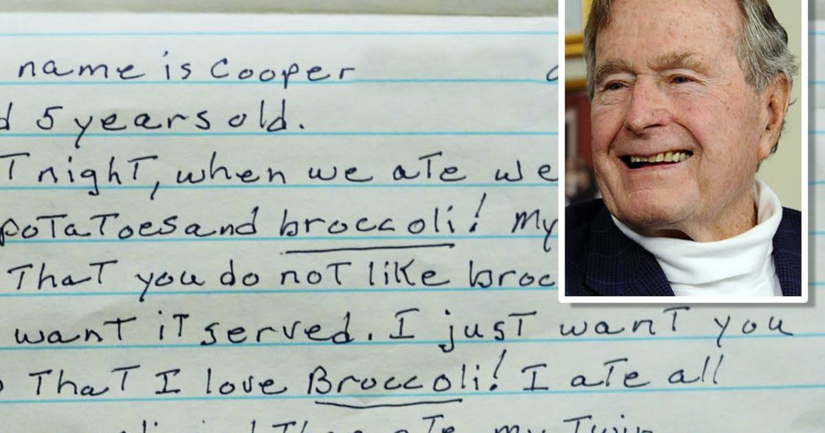 Cooper (5): President Bush, broccoli is goed voor je! | Bizar | AD.nl