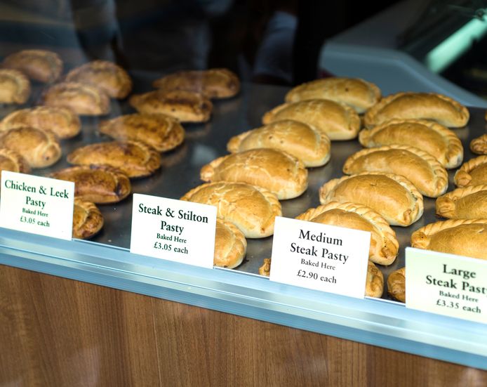 De ‘Oggy’, een pastei met eeuwigheidswaarde: de Cornish pasty vormt de ...