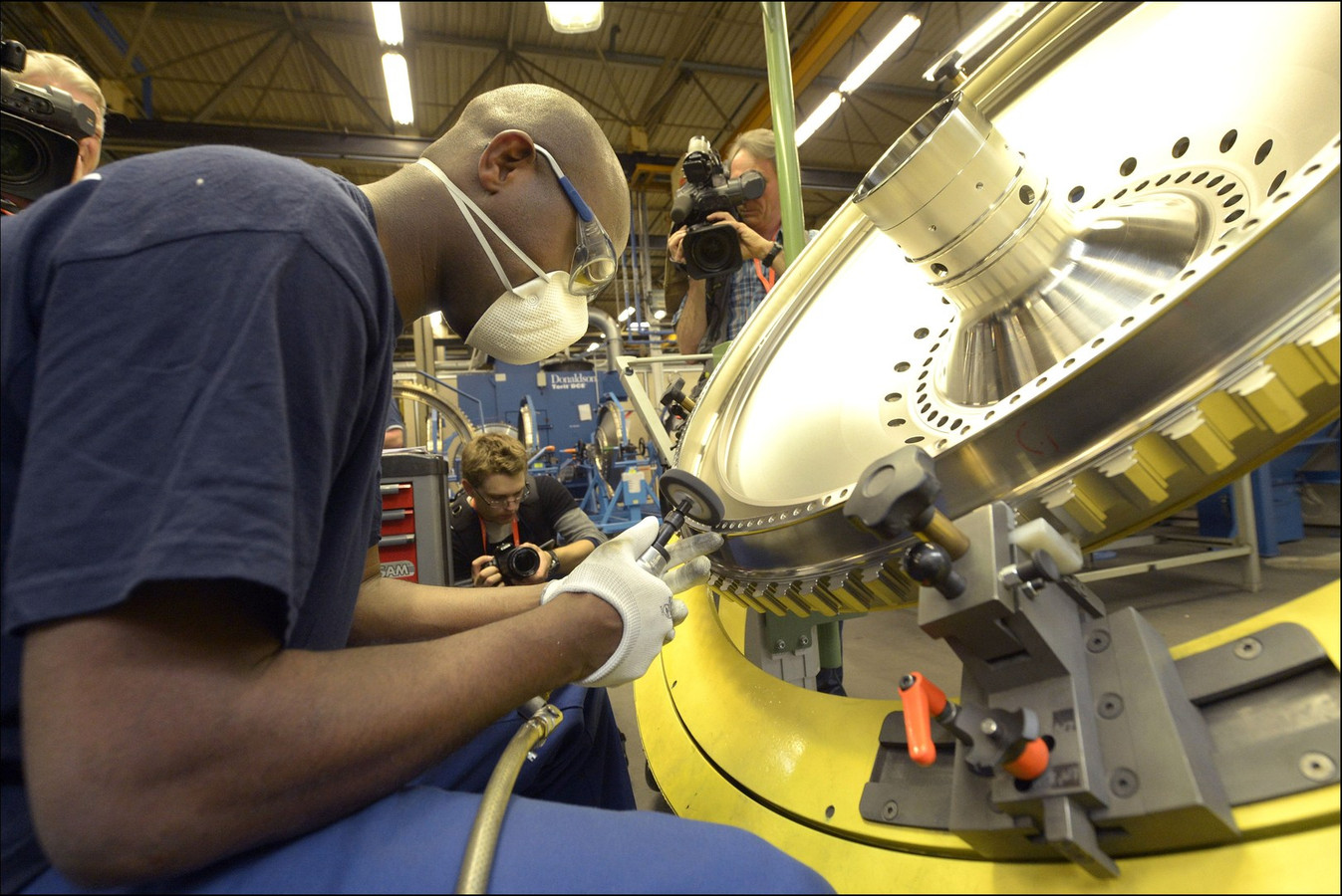Grève de 24 heures au Techspace Aero | Foto | 7sur7.be