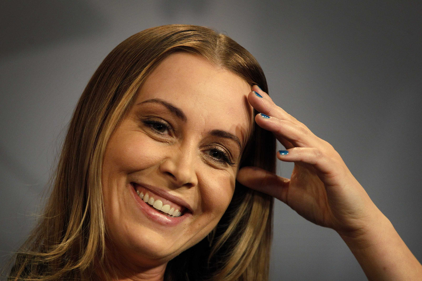 Anouk filmt douchende vriend, Bibi draagt haar liefdes altijd bij zich ...