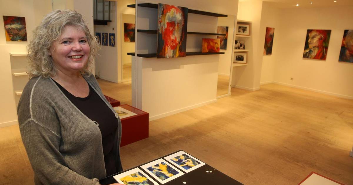 Kunstenares Lieve Bollaert exposeert in winkelpand | Halle | hln.be