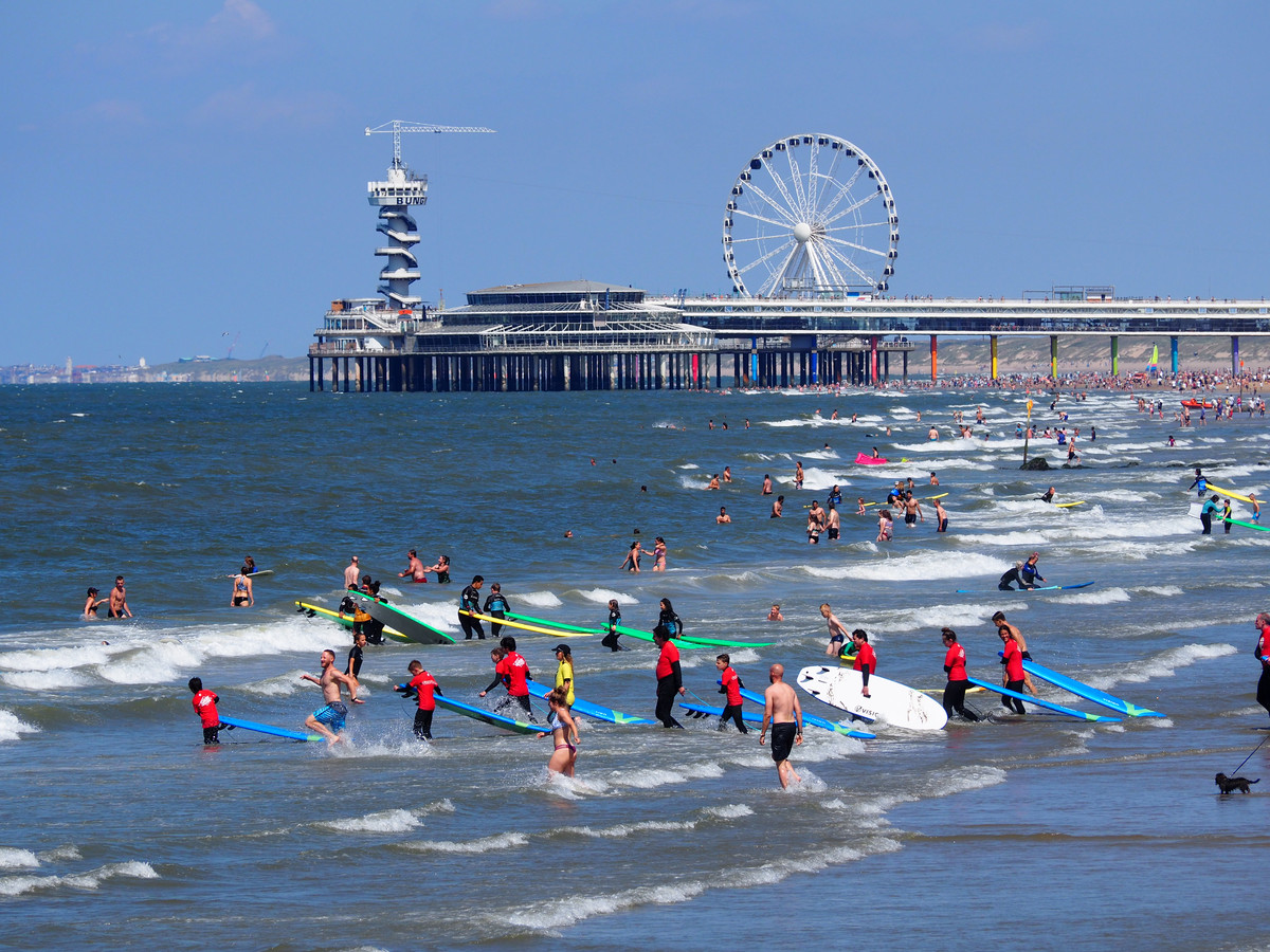 Scheveningen ontpopte zich tot surfwalhalla van Nederland: ‘Met vijf ...