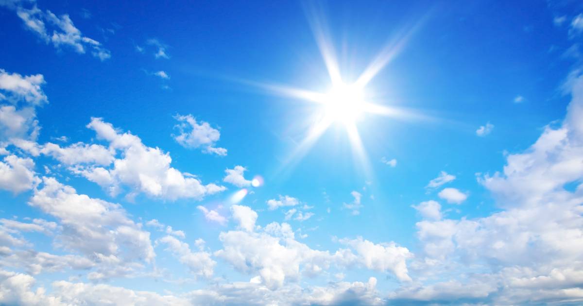 Weekend start zonnig en warm, later kans op onweersbui | Weernieuws ...