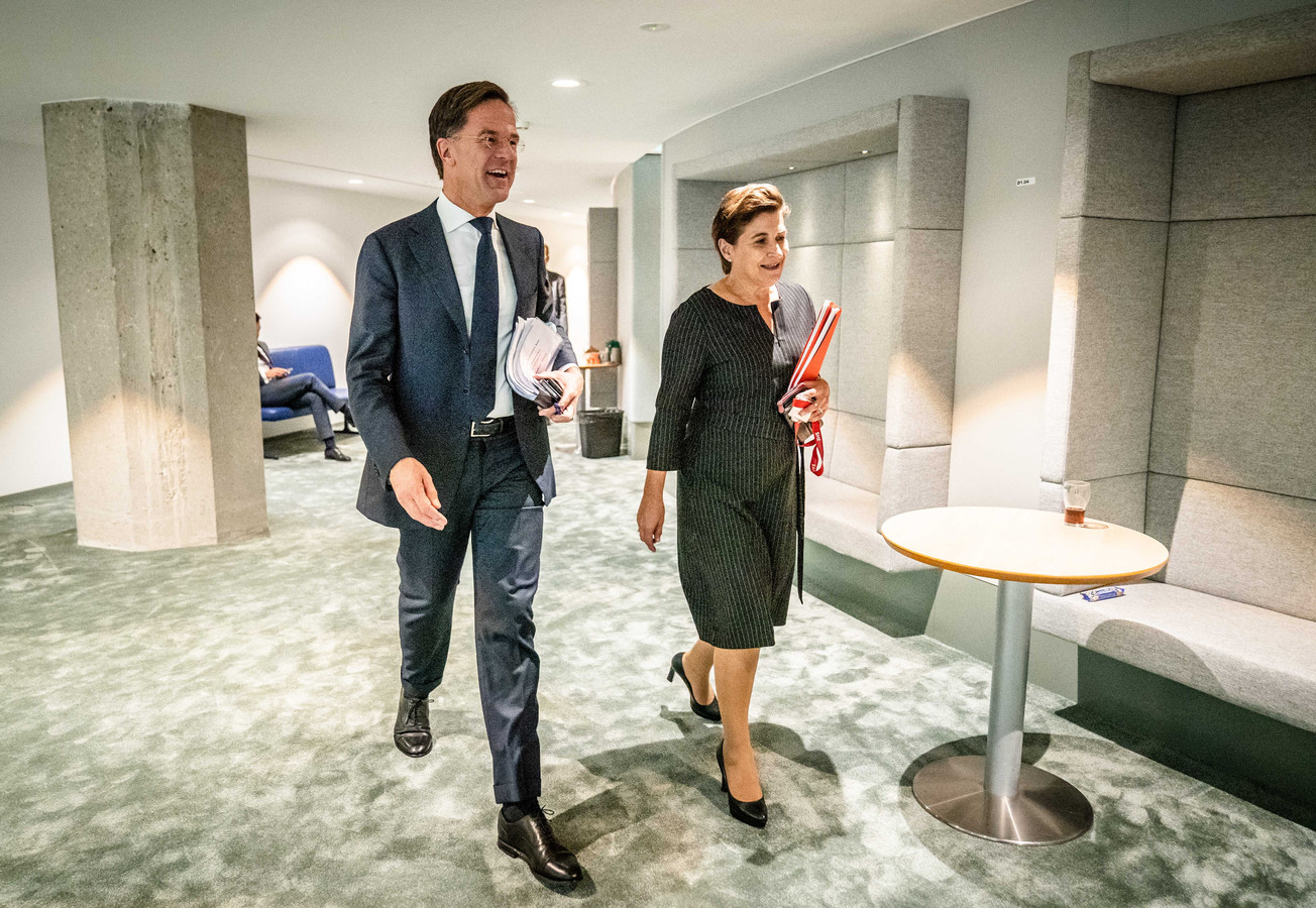 Oppositiepartijen ruiken bloed en zetten Rutte in z'n eentje klem ...