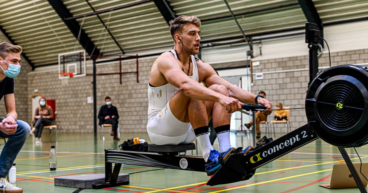 Ward Lemmelijn roeit in sporthal van Tienen naar wereldtitel indoor ...