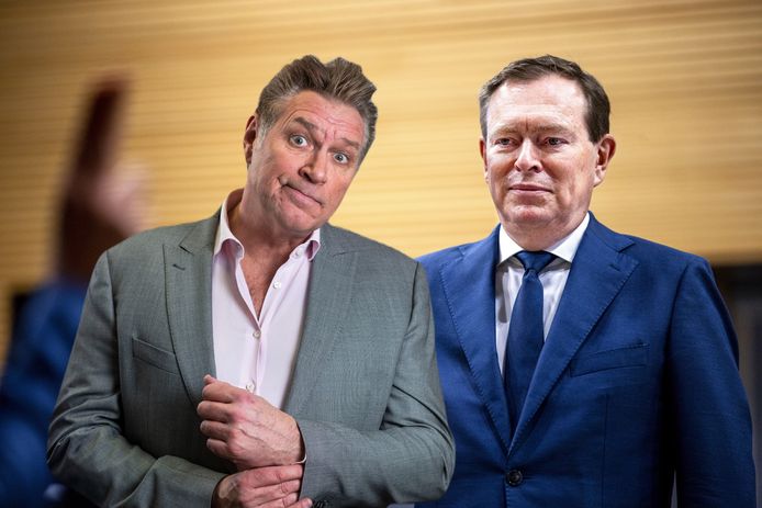 Een politicus die zichzelf bij het afval zet, dan heb je humor | Den ...