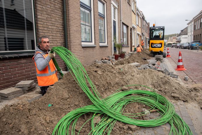 GlasDraad druk doende met aanleggen van 1,5 miljoen meter glasvezel ...