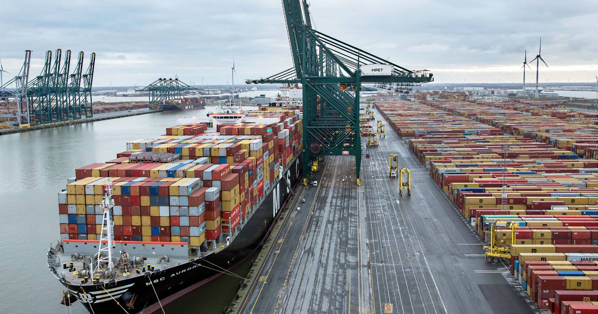 Haven kan nu allergrootste containerschepen met 16 meter diepgang ...