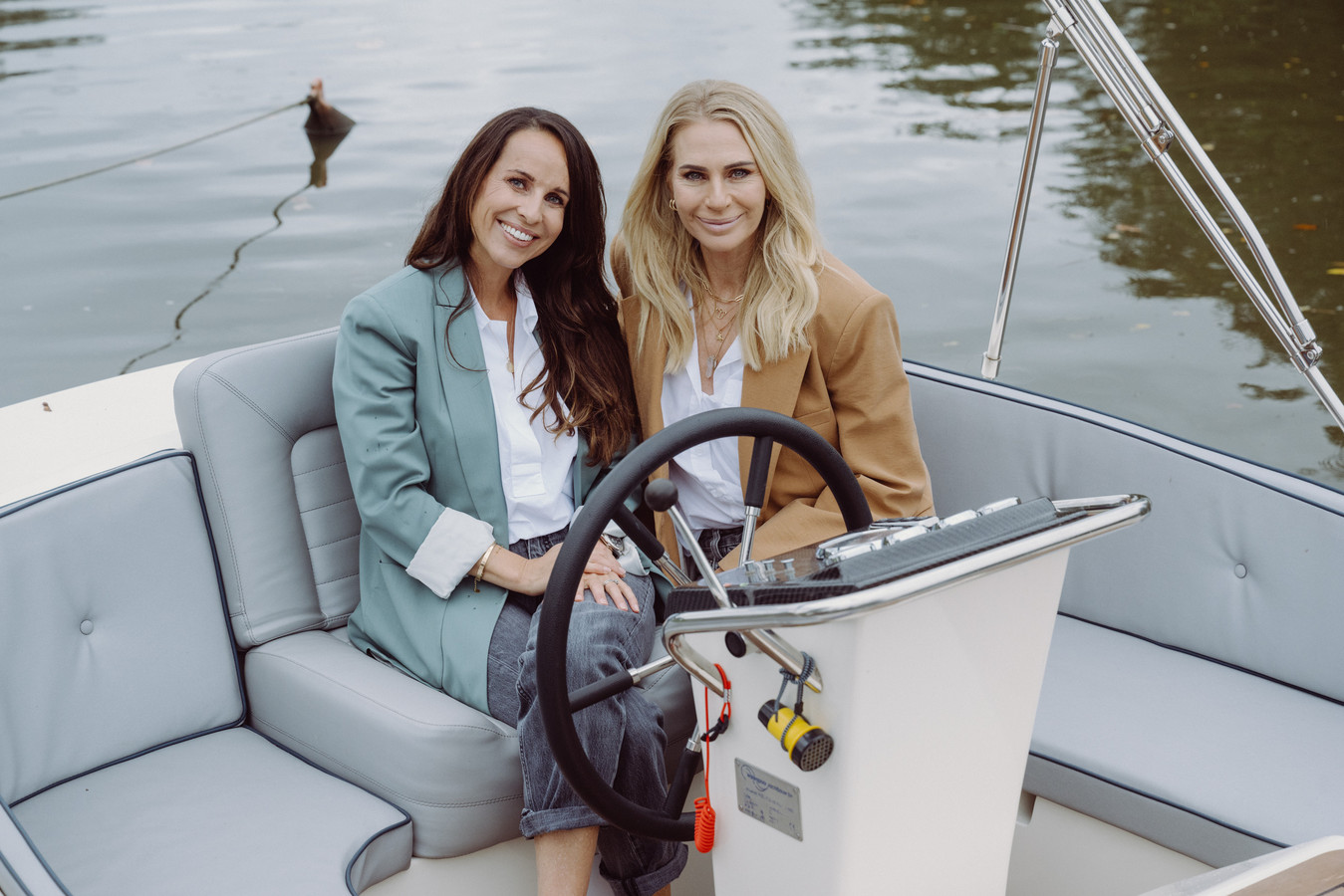 Ann Van Elsen en Ellemieke Vermolen leerden loslaten in de liefde ...