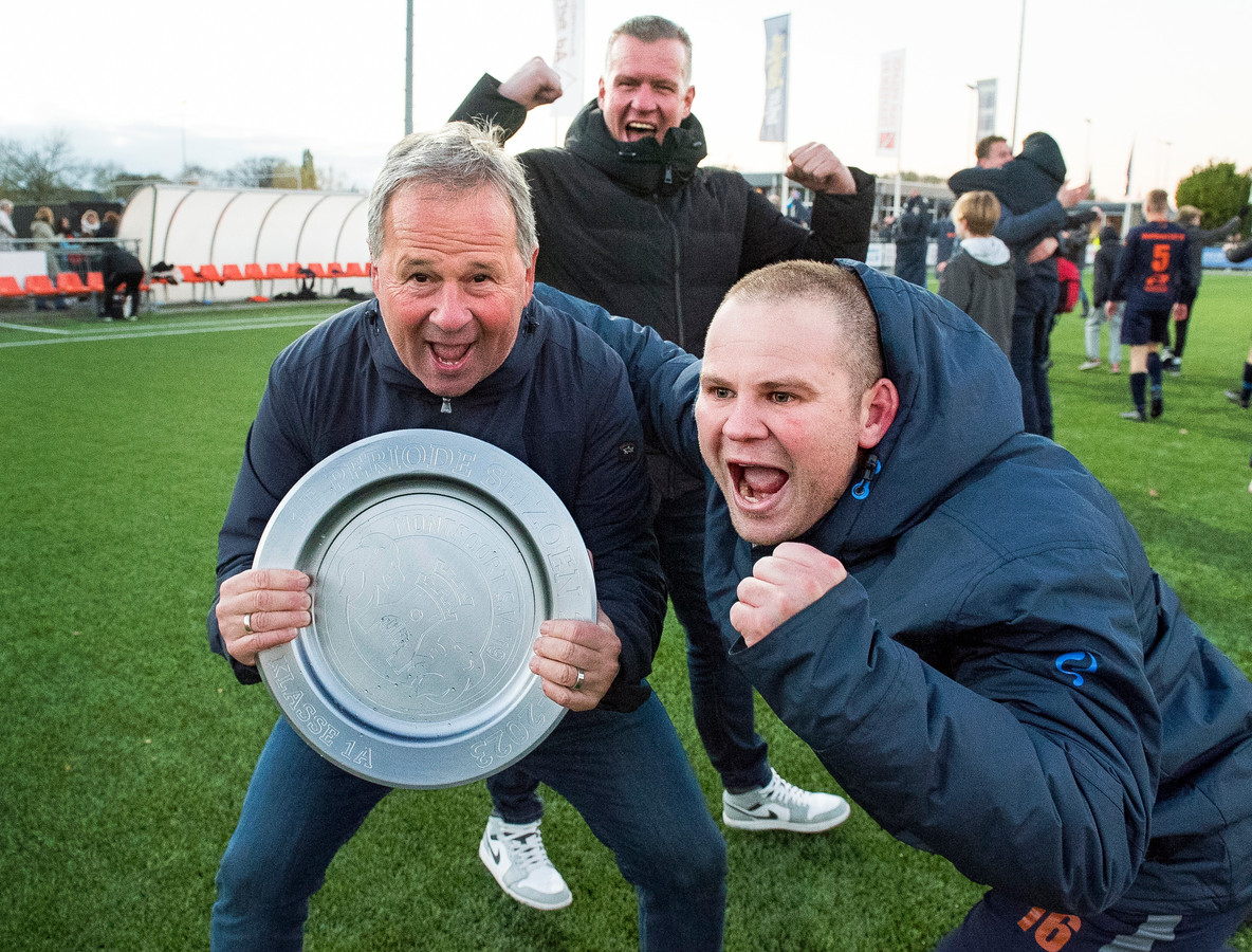 Niet alleen trainer Gert, maar ook zijn vrouw Sandra voelt zich thuis ...
