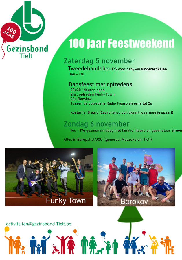 Feestweekend voor 100ste verjaardag Gezinsbond | Foto | hln.be