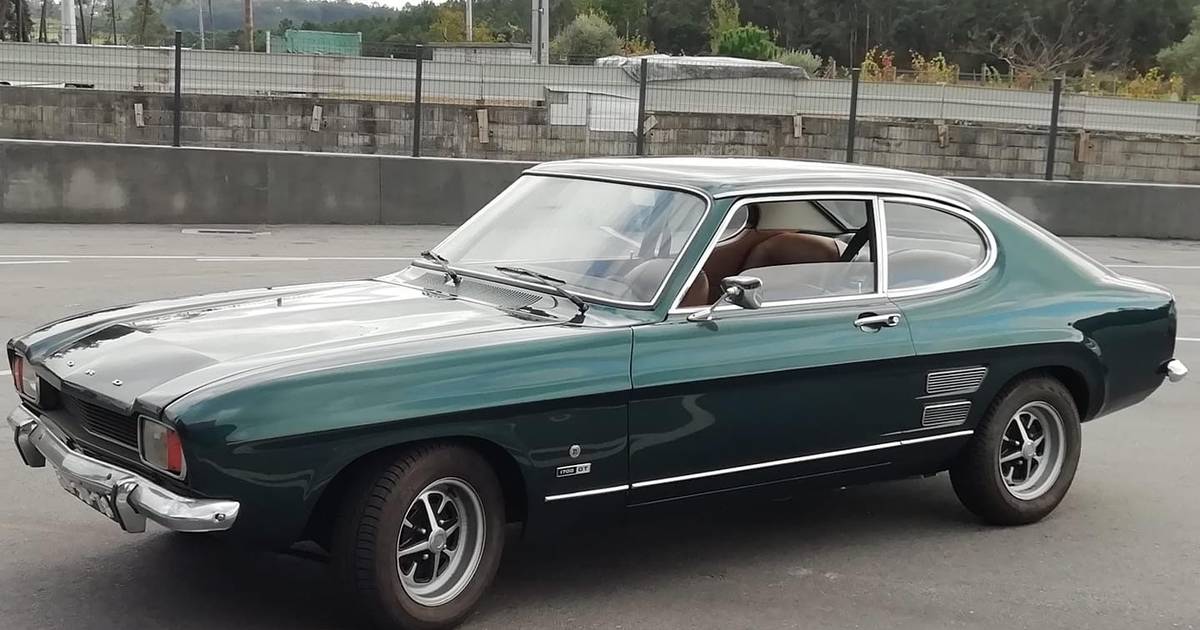 Na jaren terug van weggeweest: Mathieu kon zijn Ford Capri nooit echt ...