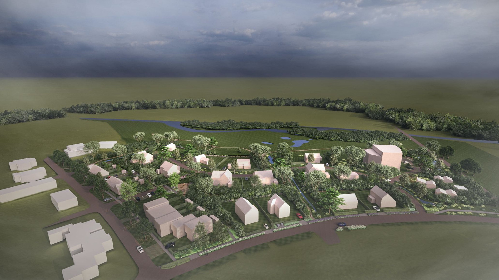 Nieuwe woonwijk voor Groenlo op oude Grolsch-terrein: vijftig nieuwe ...