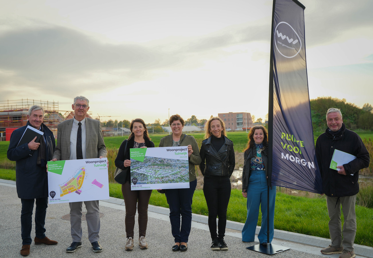 Verkoop van 105 ‘zelfbouwkavels’ bij Tuinwijk gestart: “Diksmuidelingen ...