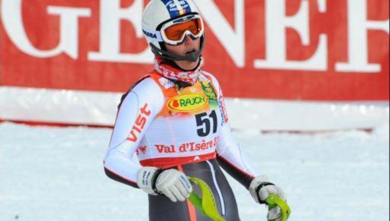 Karen Persyn al na eerste manche uitgeskied | De Morgen