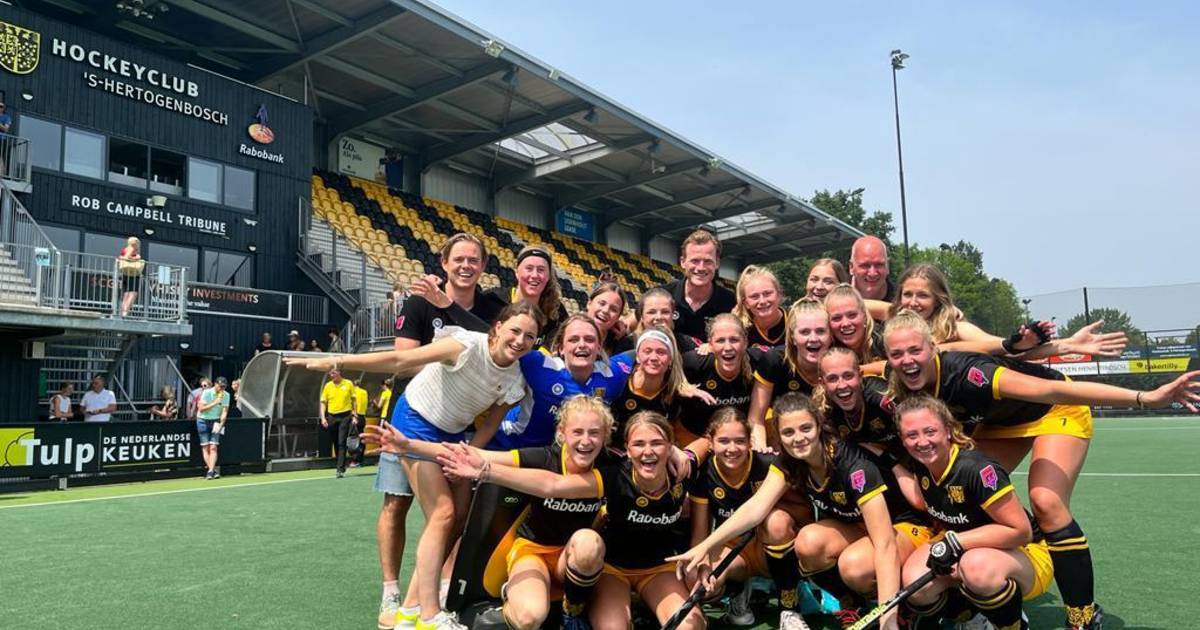 Jeugdspeelsters van HC Den Bosch maken voor 1800 euro aan doelpunten ...