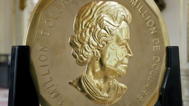 Grootste gouden munt ter wereld naar Wenen | De Volkskrant