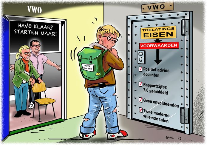 Doorstromen van havo naar vwo? Op de ene school in West-Brabant gaat ...