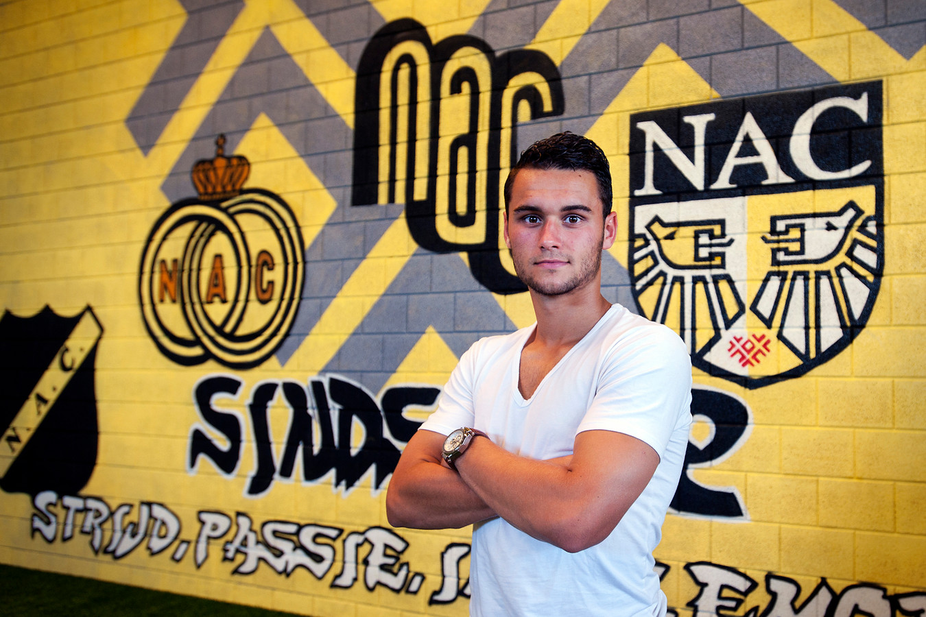 Alex Schalk spreekt zich uit: ‘Diepe wens om voor NAC te spelen’ | Foto ...