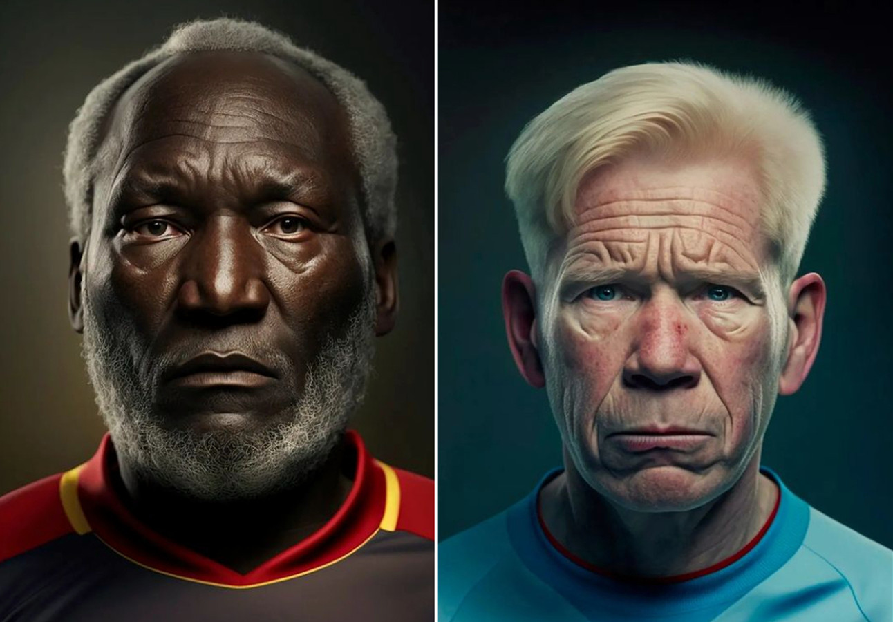 Les reconnaissez-vous? Des portraits fascinants de stars du football ...