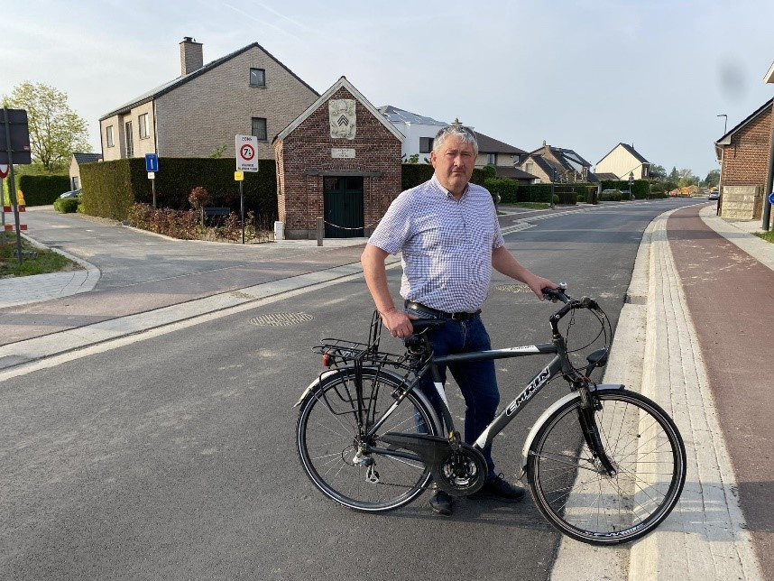 CD&V heeft kritiek op nieuwe fietspaden Molenstraat | Foto | hln.be