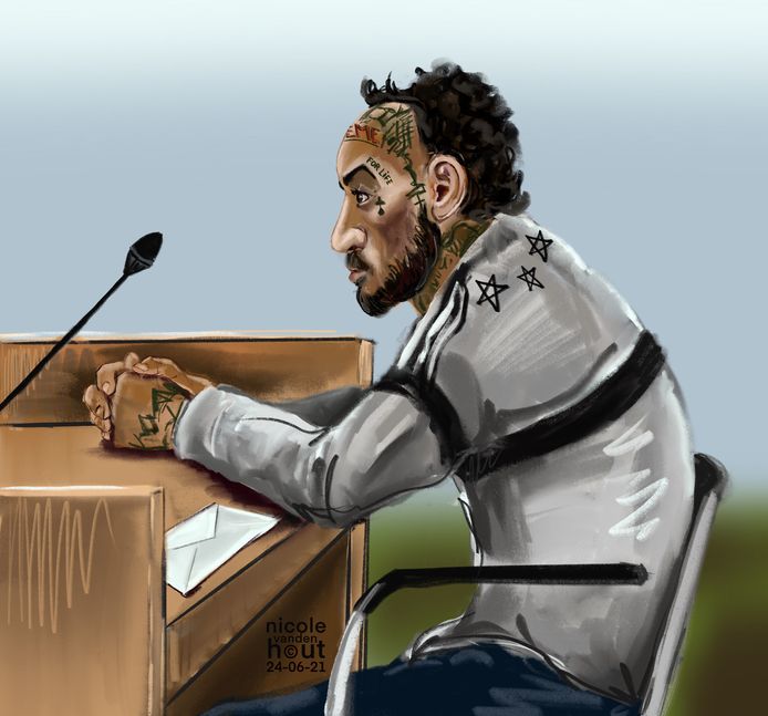 Brian N. (28) krijgt wéér tbs omdat hij bewaker overgoot met hete olie ...