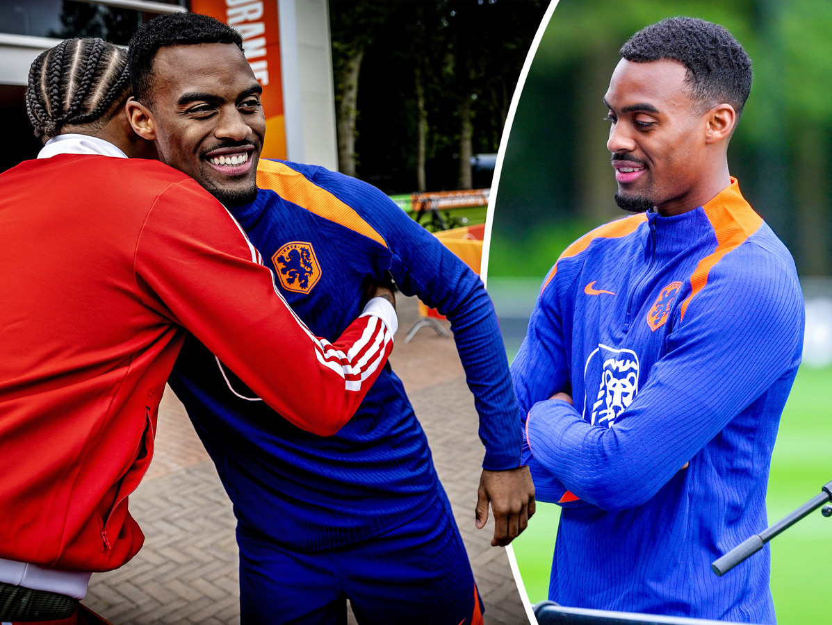 Ryan Gravenberch wacht in spanning selectie Oranje af: ‘Nee, ik heb nog ...