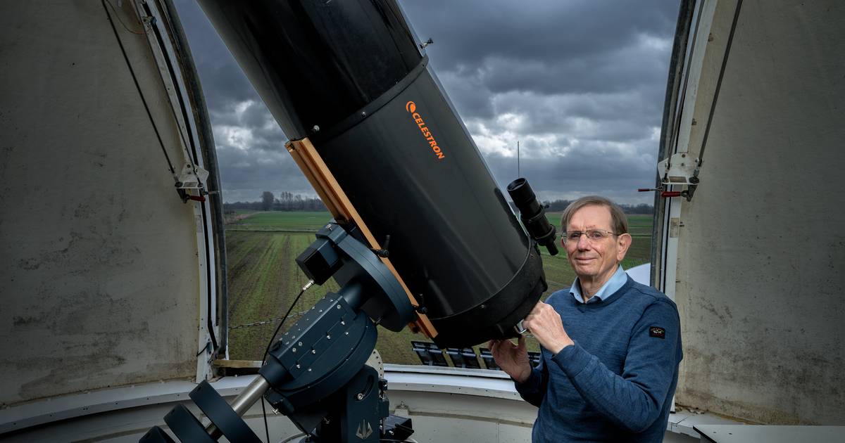 Ergens tussen Mars en Jupiter staat een planeet met zijn naam: ‘Ik heb ...