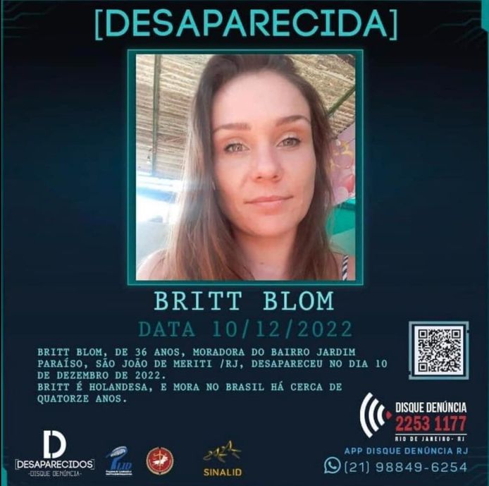 Nederlandse Britt (36) vermist in Brazilië: “Jij maakte onze reis nog ...