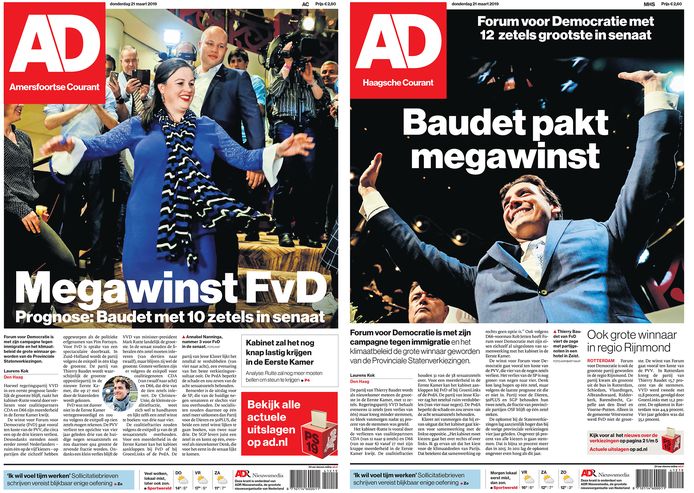 Hectisch hoogtepunt op de redactie: zo kwam deze krant op ...