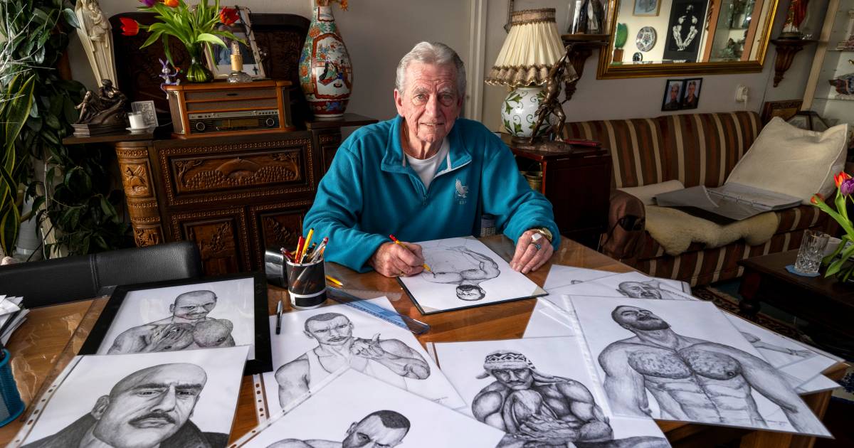 Frans tekent blote mannen: ‘In andere culturen is dit heel gewoon ...