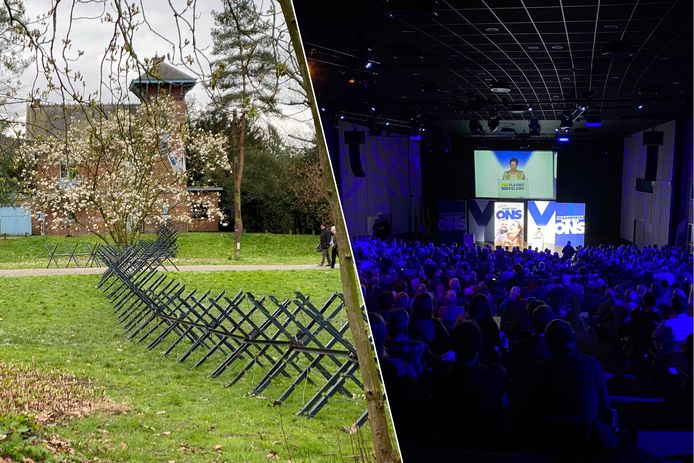 ICC wordt versterkte burcht om betogers weg te houden van congres ...