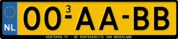 Dit betekent het kleine extra cijfer op kentekenplaten (en tot deze ...